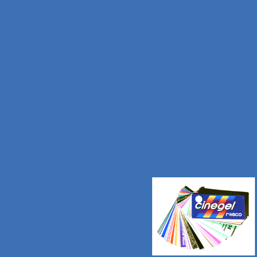 R3204 Rosco Cinegel - Half Blue 1/2 CTB – Creative Film and Theatre ...